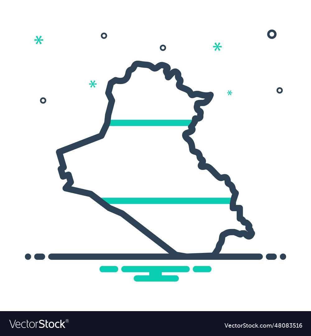 Iraq Royalty Free Vector Image - VectorStock Iraq Royalty Free Vector Image - VectorStock