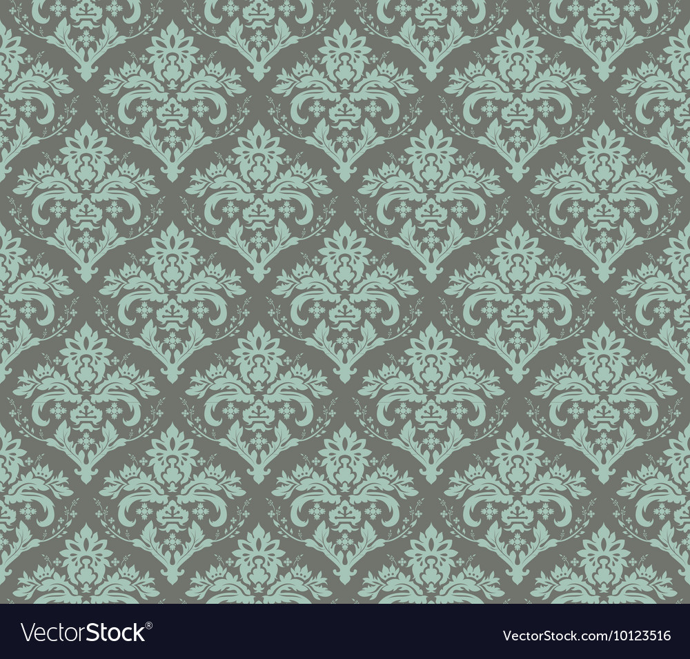 Seamless baroque pattern Royalty Free Vector Image