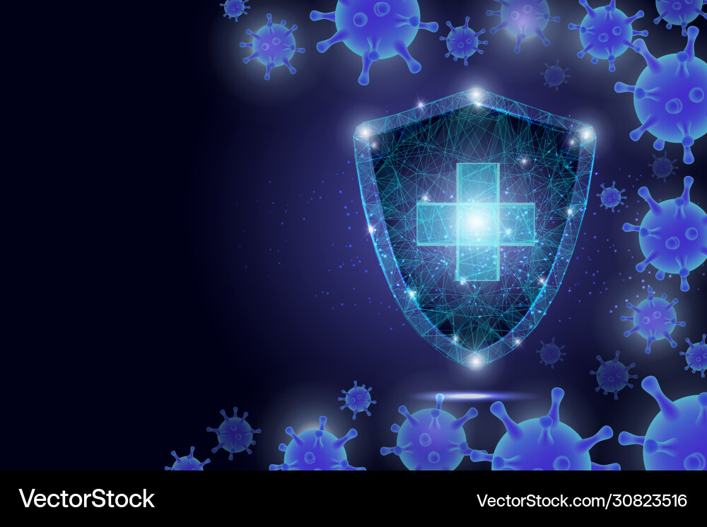 Virus epidemic 2020 poster coronavirus Royalty Free Vector