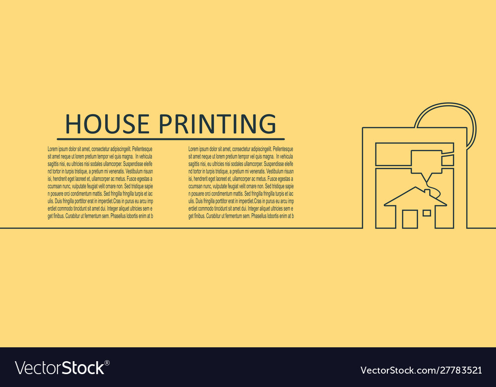 3d printing technology Royalty Free Vector Image