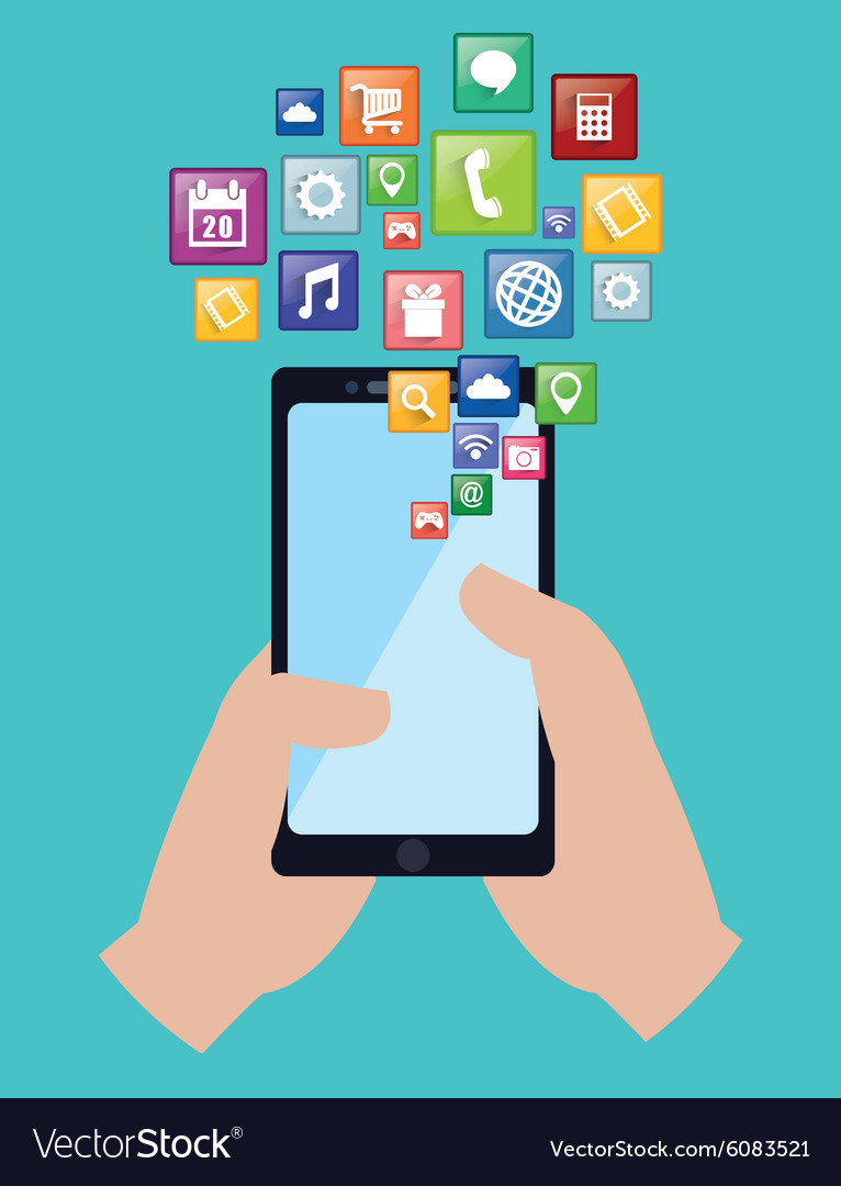 App design Royalty Free Vector Image - VectorStock