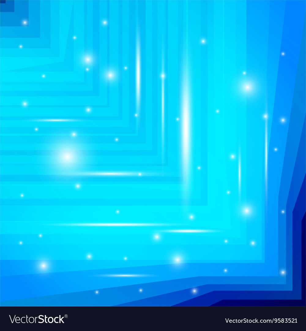 Blue background with sparkle Royalty Free Vector Image