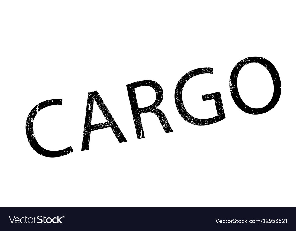 Cargo rubber stamp Royalty Free Vector Image - VectorStock