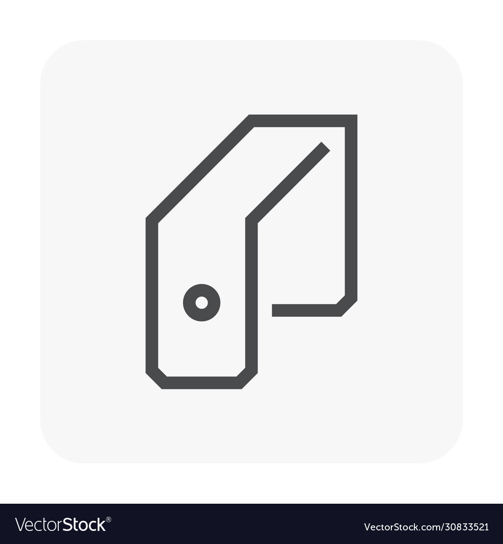 Ceiling material icon Royalty Free Vector Image