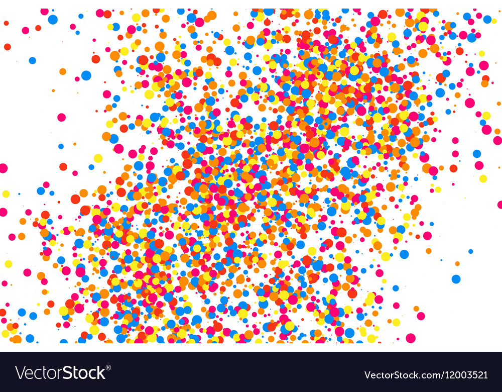 Confetti white rectangle Royalty Free Vector Image