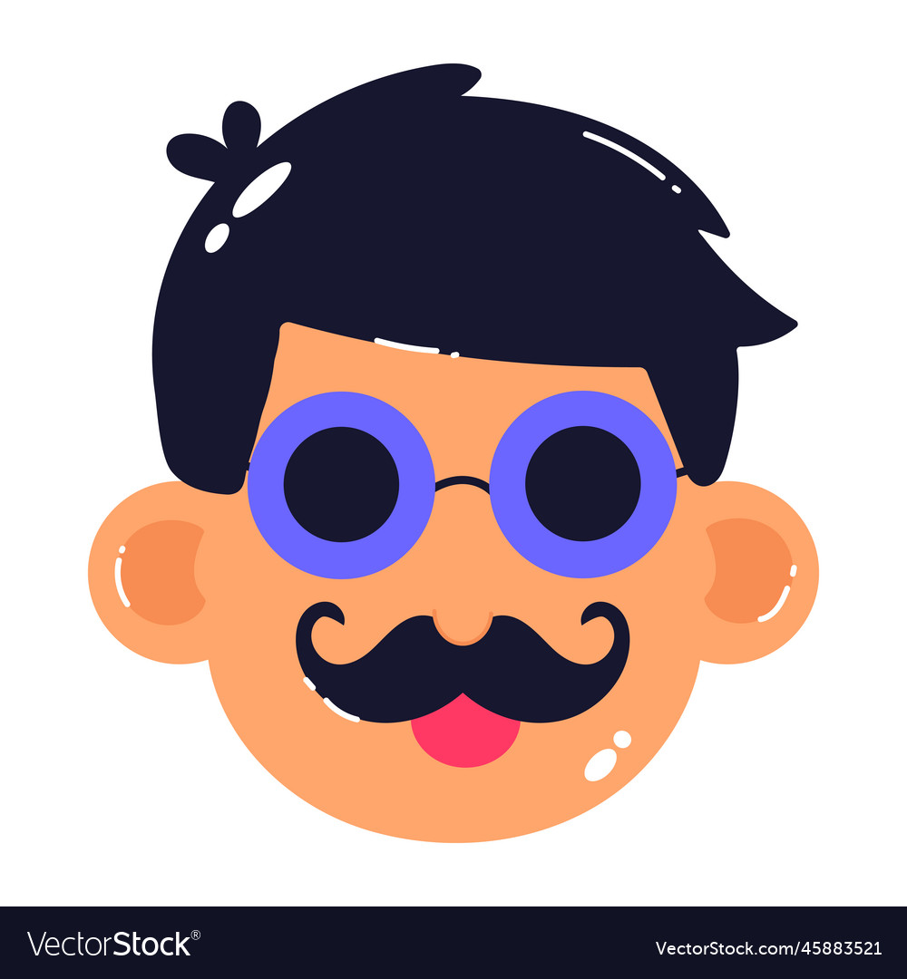 Father face Royalty Free Vector Image - VectorStock