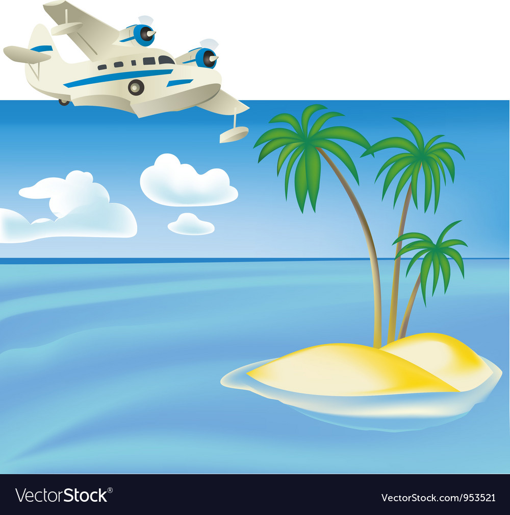 Island Royalty Free Vector Image - VectorStock