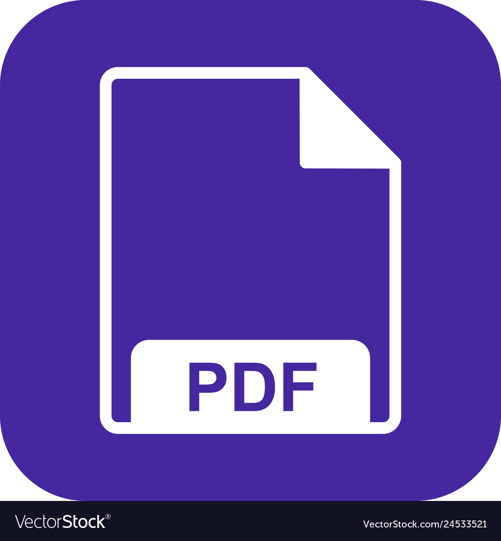 Pdf icon Royalty Free Vector Image - VectorStock