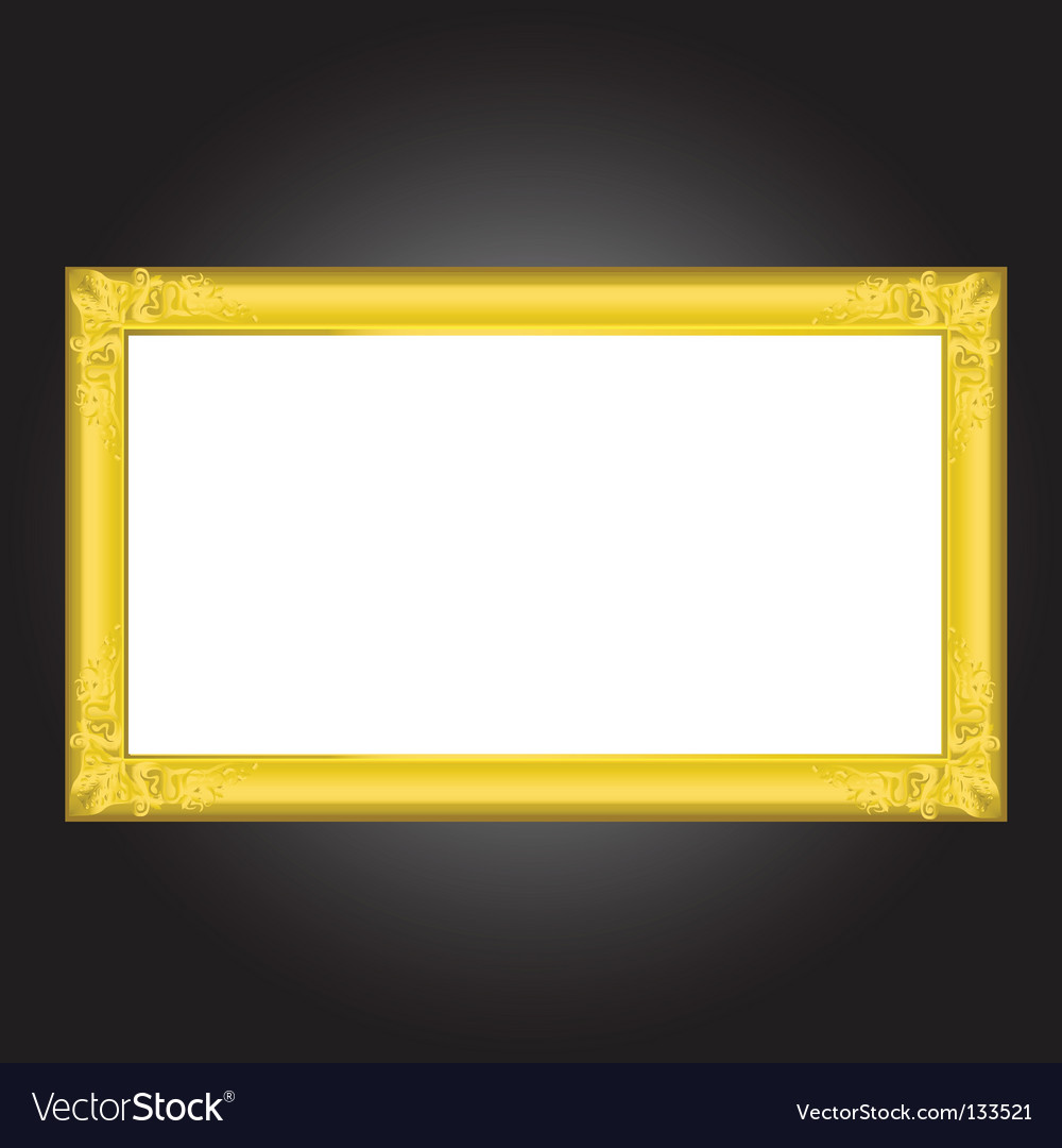 Picture frame Royalty Free Vector Image - VectorStock