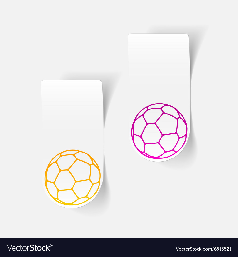 Realistic design element ball Royalty Free Vector Image