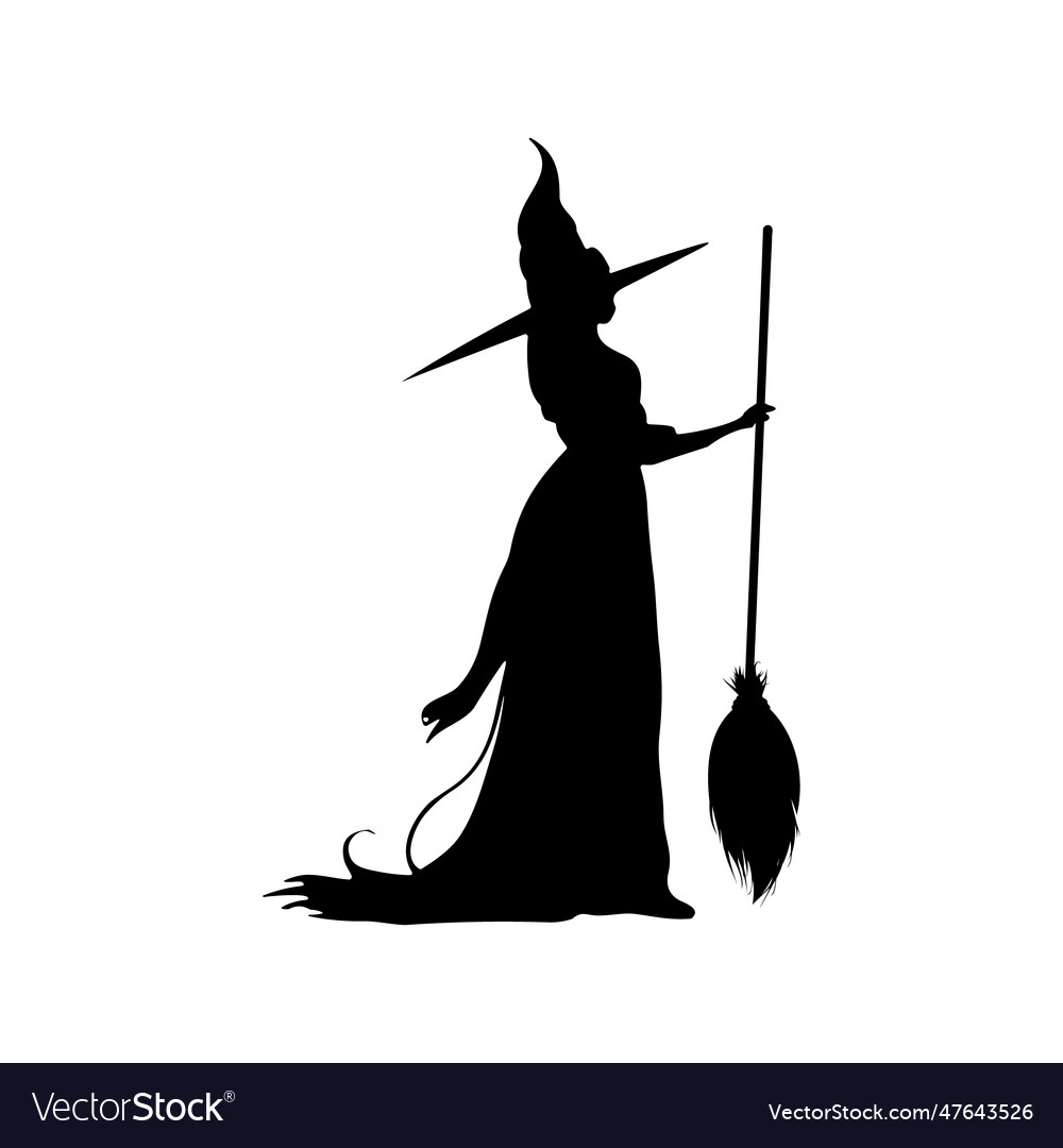 Witch Silhouette Clip Art