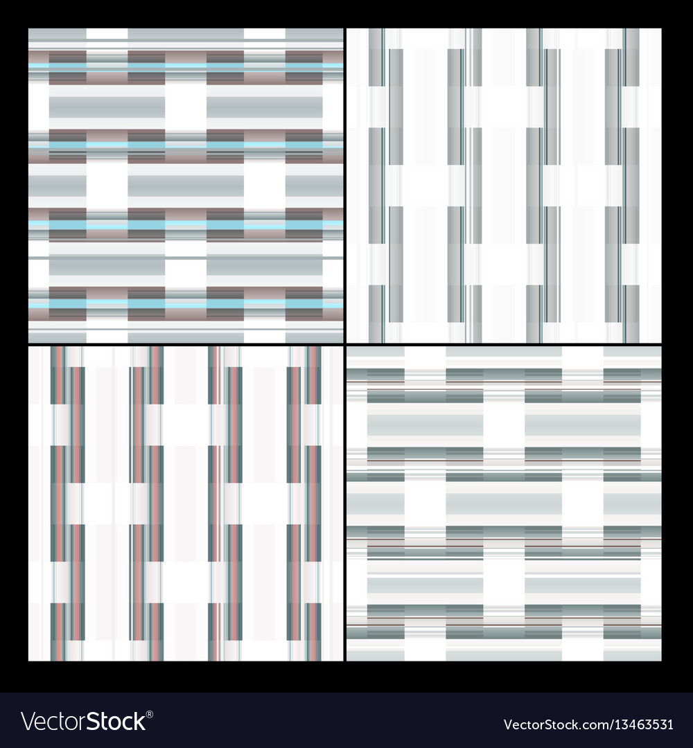 4 geometric seamless textures Royalty Free Vector Image 4 geometric seamless textures Royalty Free Vector Image