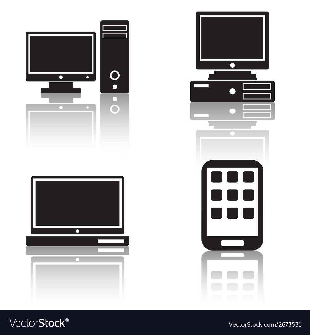 Computer icons Royalty Free Vector Image - VectorStock