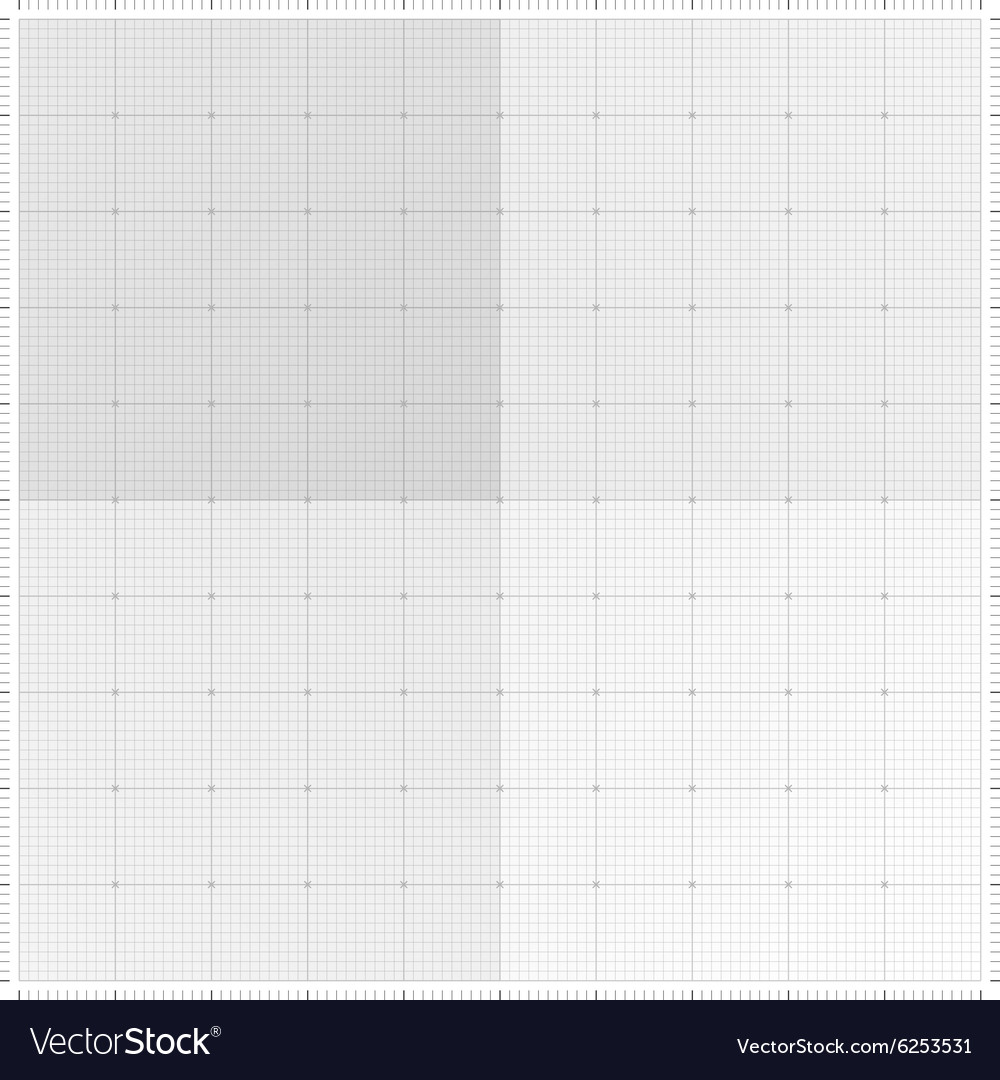 Graph grid paper Royalty Free Vector Image - VectorStock