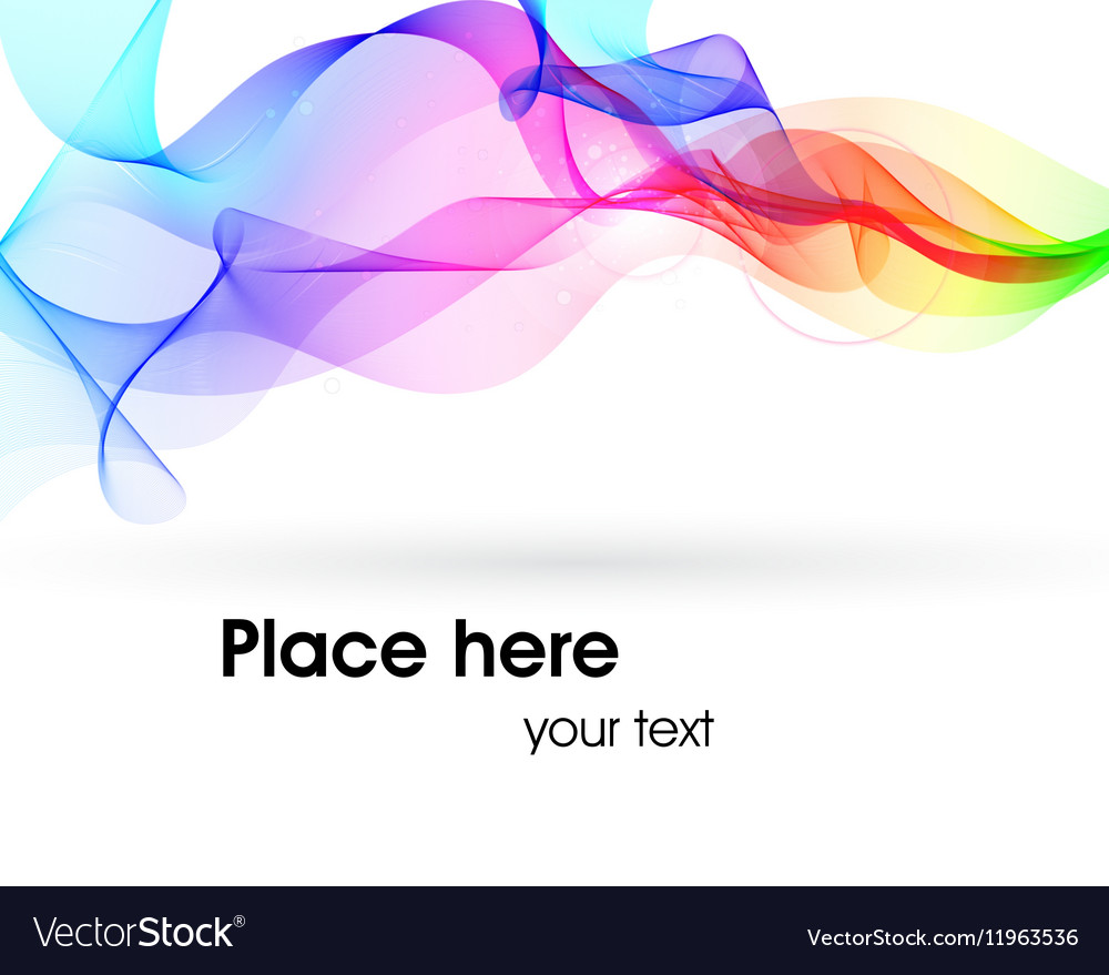 Soft colored abstract background Royalty Free Vector Image