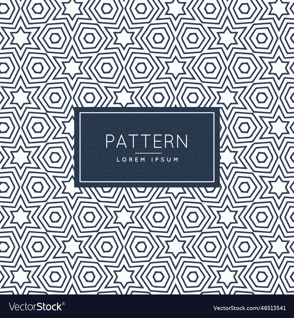 Abstract seamless geometric shapes pattern Vector Image