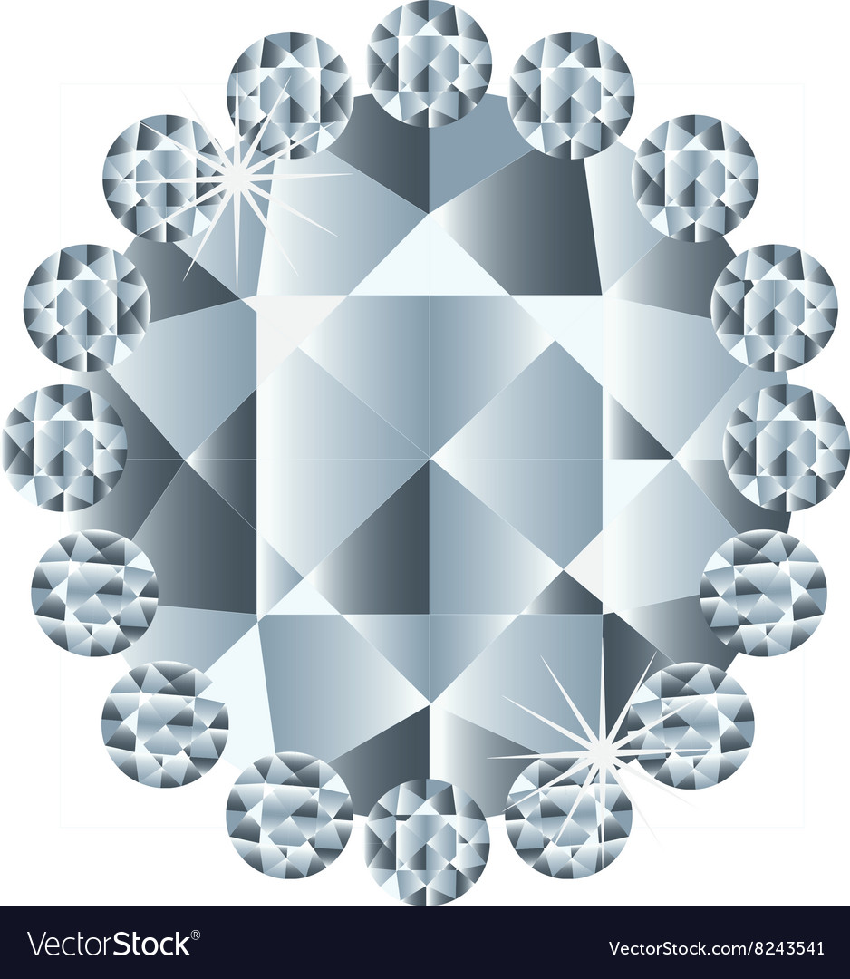 Diamonds Royalty Free Vector Image - VectorStock