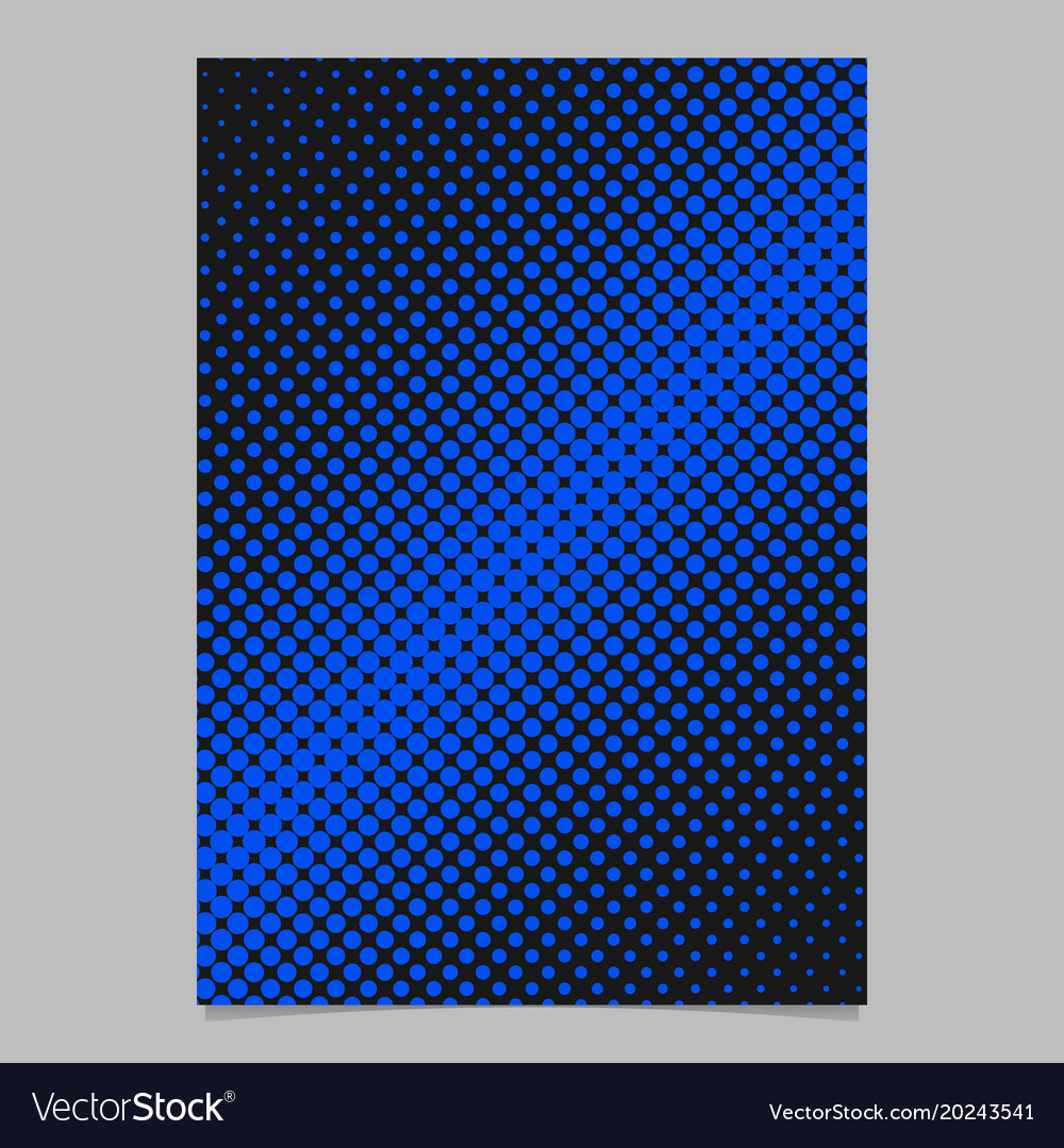 Geometrical halftone circle background pattern Vector Image