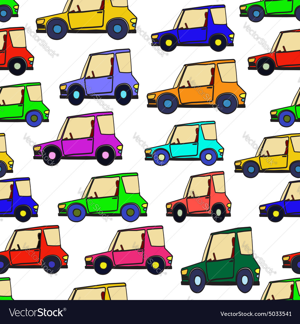 Multicar2 Royalty Free Vector Image - VectorStock