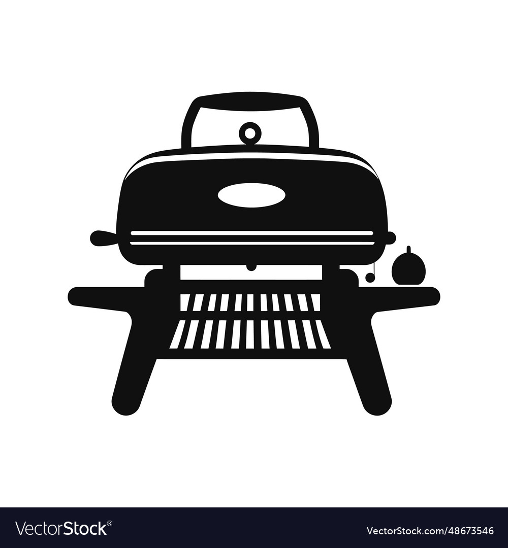 Backyard barbecuing Royalty Free Vector Image - VectorStock