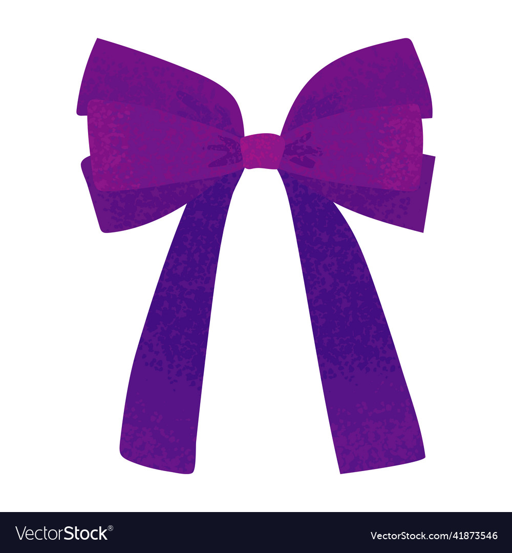 Gift bow Royalty Free Vector Image - VectorStock