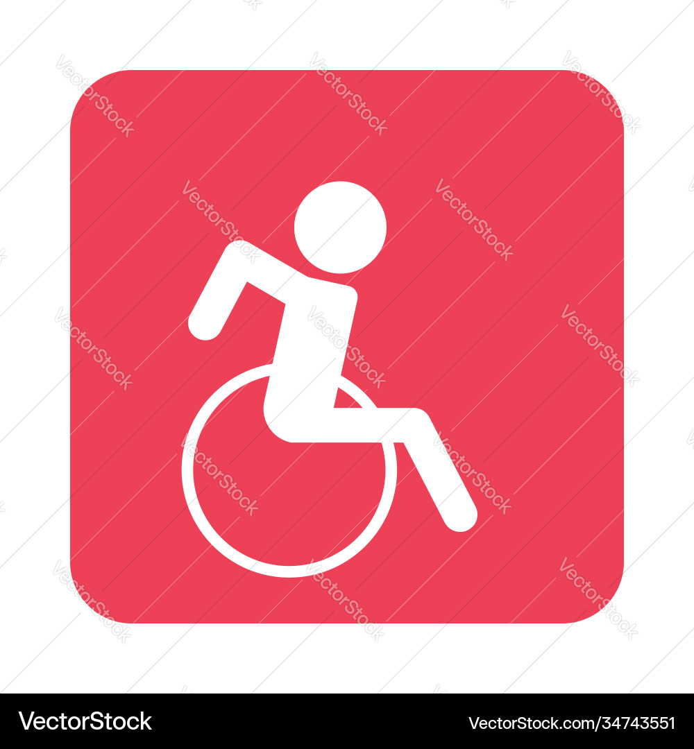 Athlete silhouette symbol on isolated background Vector Image