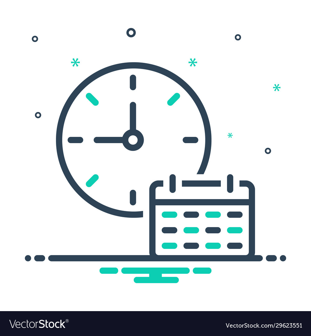 Time table Royalty Free Vector Image - VectorStock
