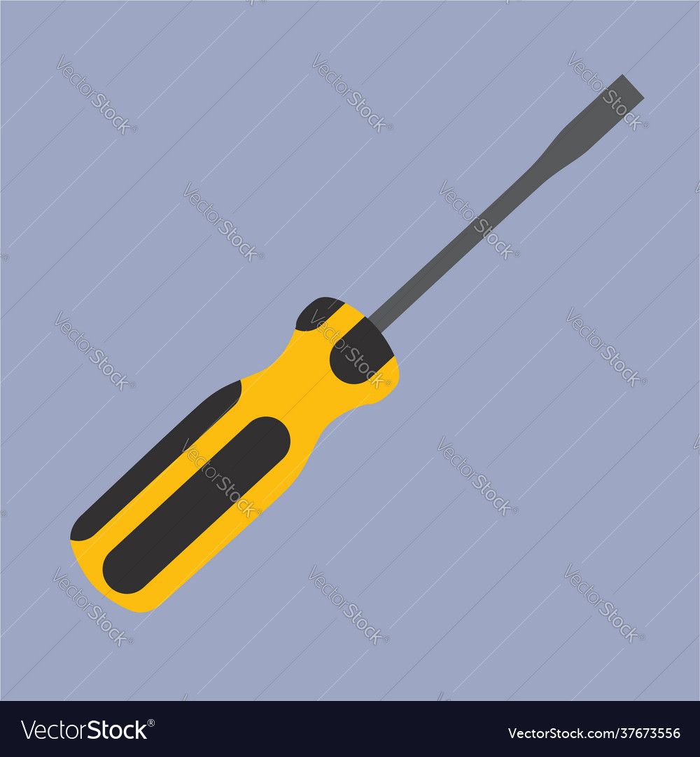 Construction tools flat design Royalty Free Vector Image