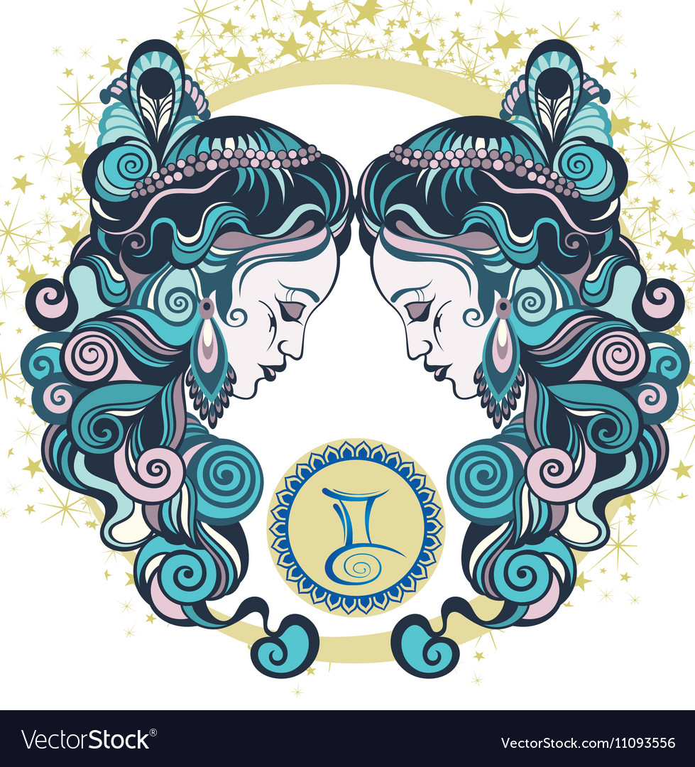Gemini Royalty Free Vector Image - VectorStock