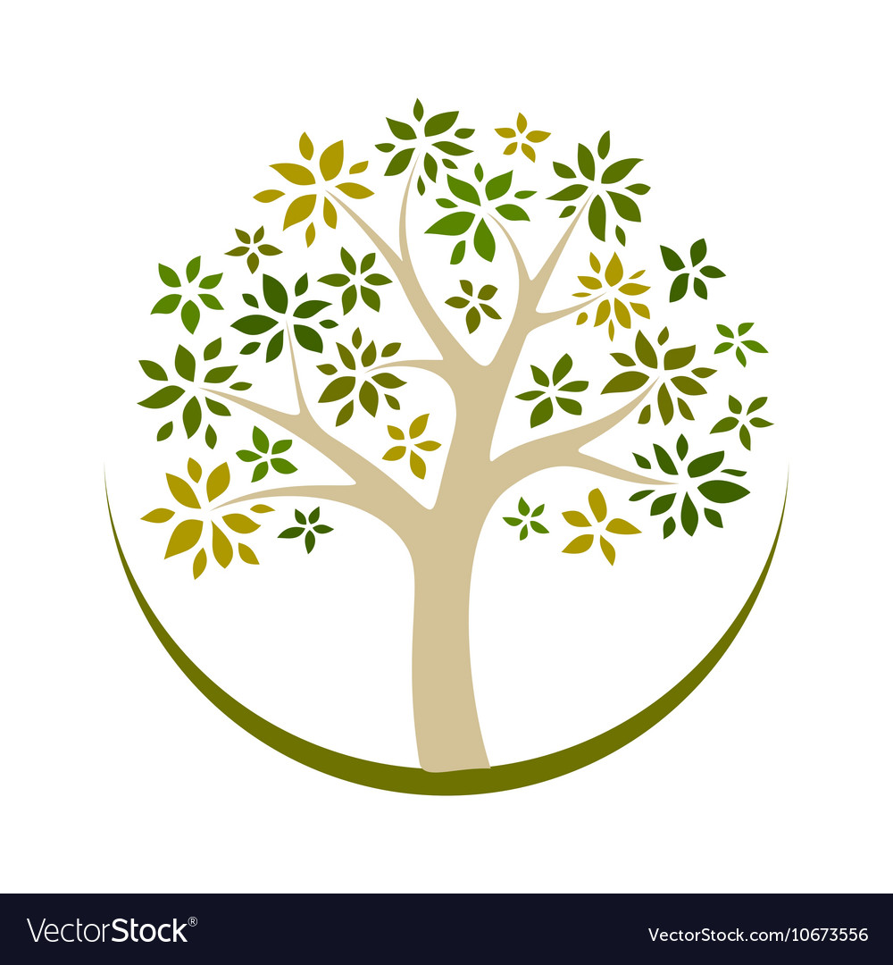 Tree logo Royalty Free Vector Image - VectorStock