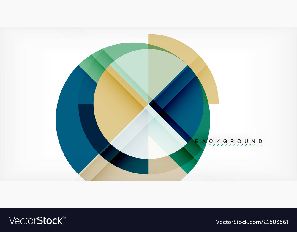 Circle abstract background Royalty Free Vector Image