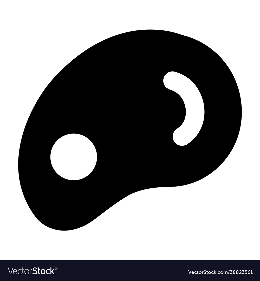 Meat slice Royalty Free Vector Image - VectorStock