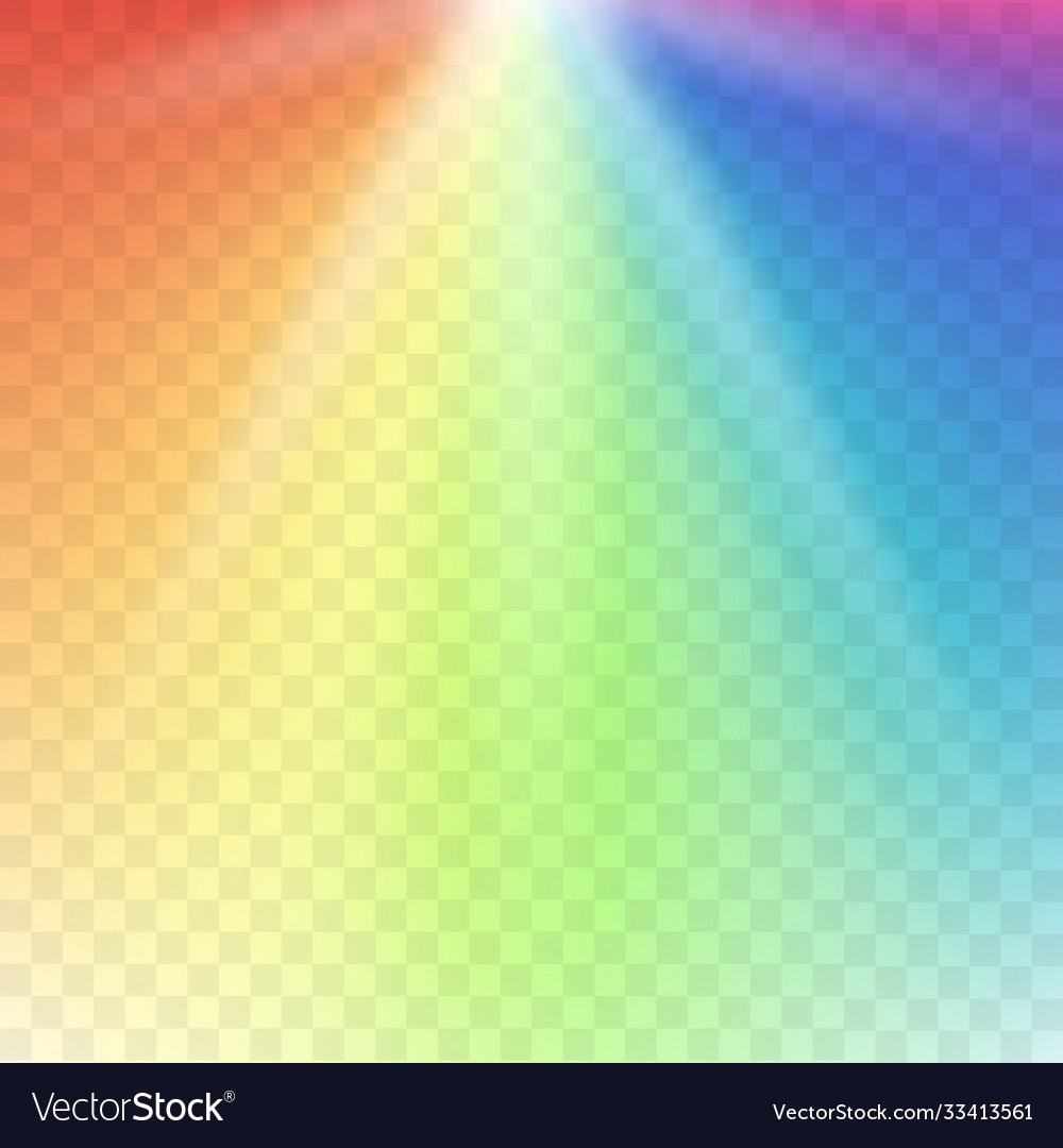 Rainbow lights gradient spectrum Royalty Free Vector Image