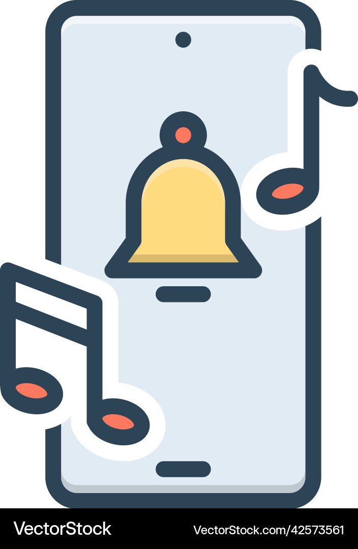 Ringtones Royalty Free Vector Image - VectorStock