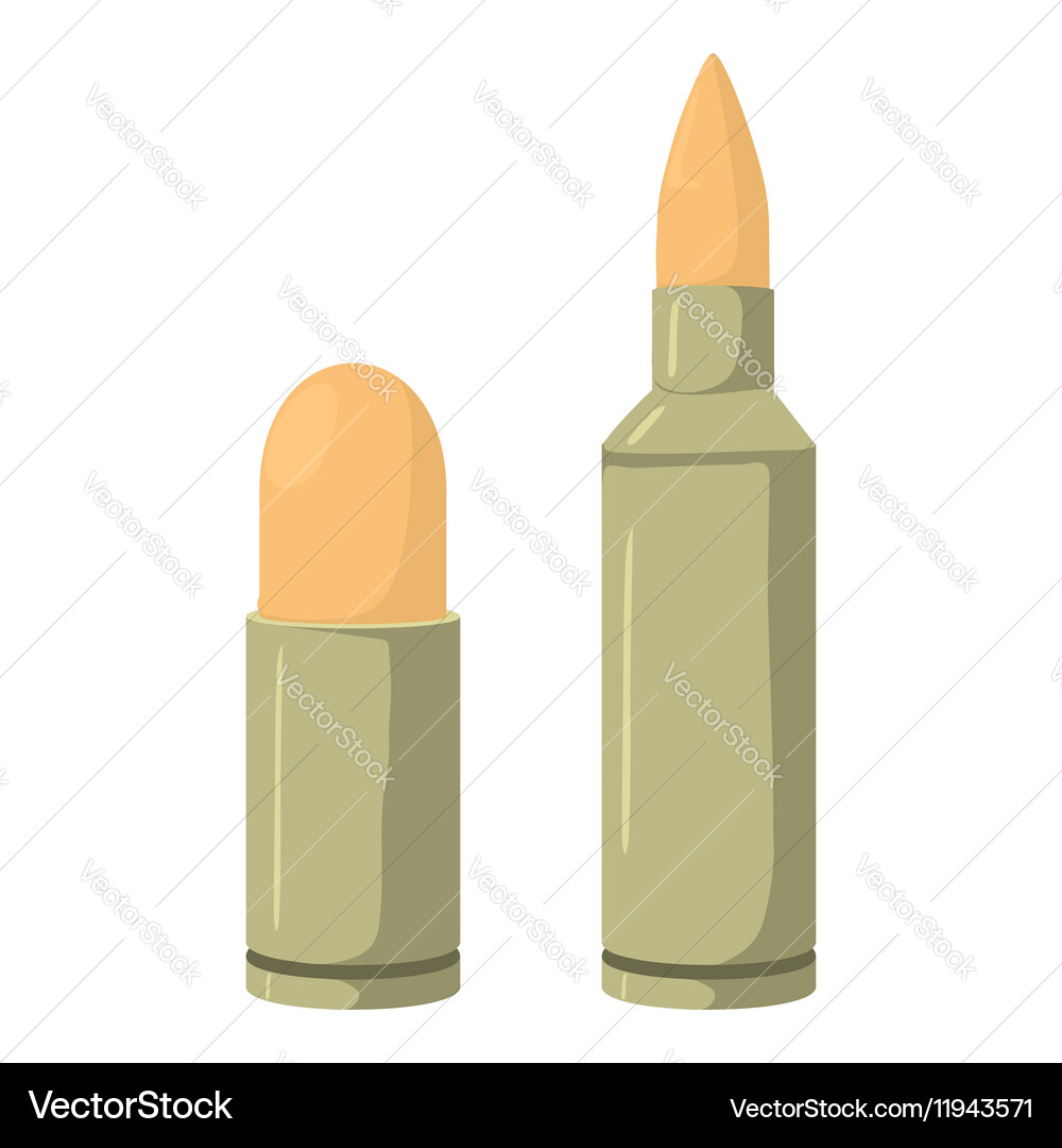 Cartridge icon cartoon style Royalty Free Vector Image