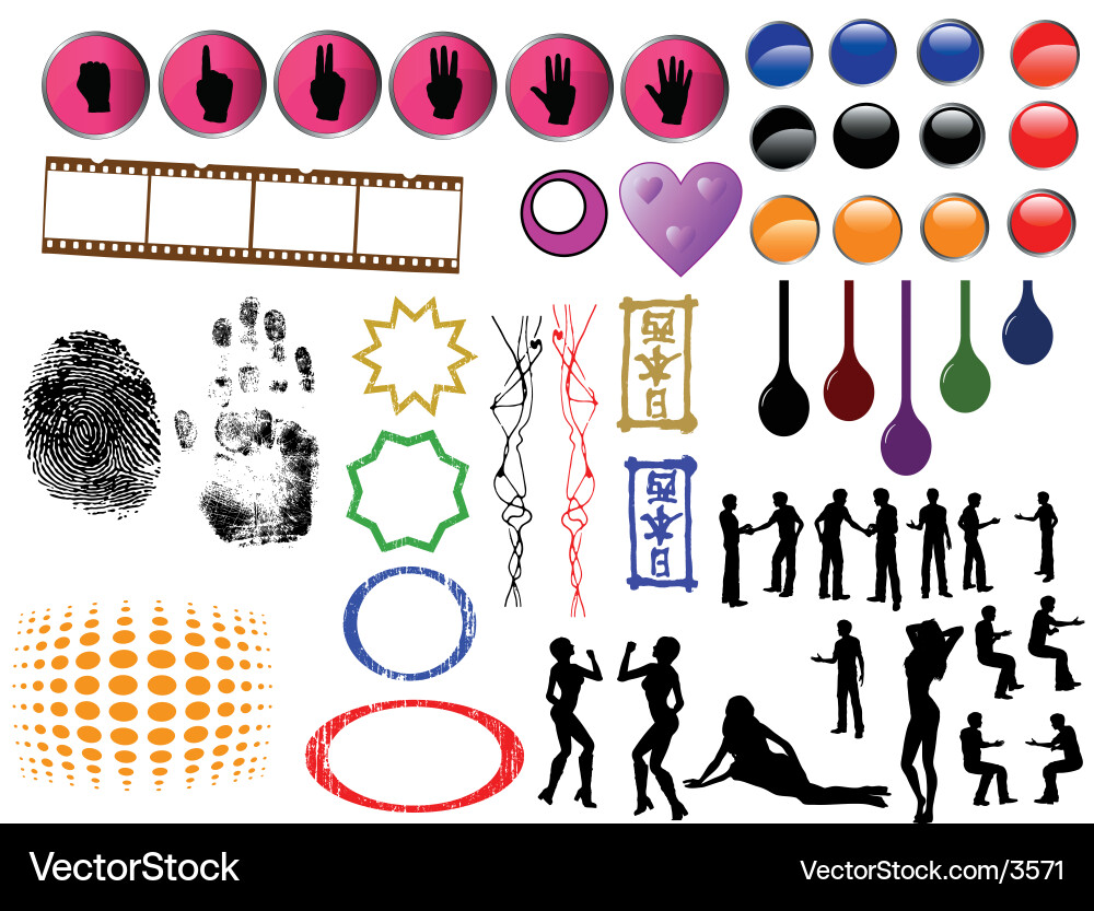 Elements Royalty Free Vector Image - VectorStock