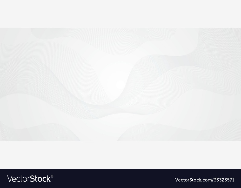 Line pattern wave flow design white background Vector Image