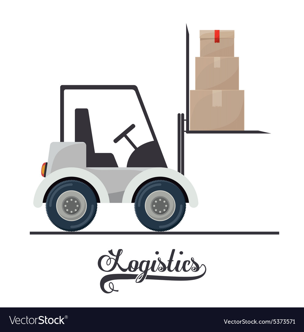 Logistics design Royalty Free Vector Image - VectorStock