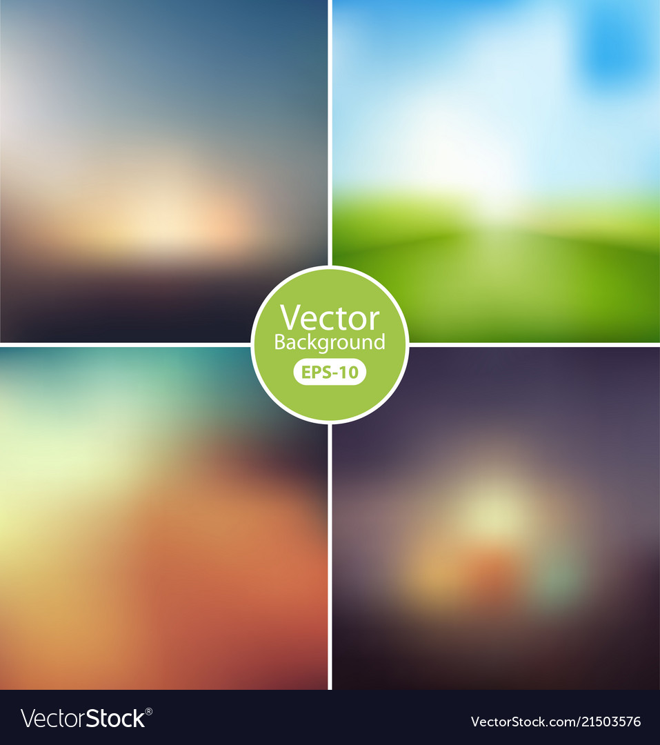 Abstract colorful blurred background Royalty Free Vector