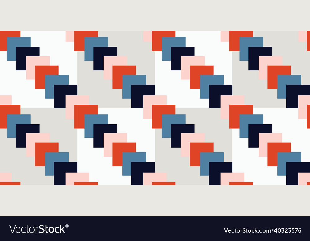 Abstract geometric pattern modern dynamic drawing Vector Image