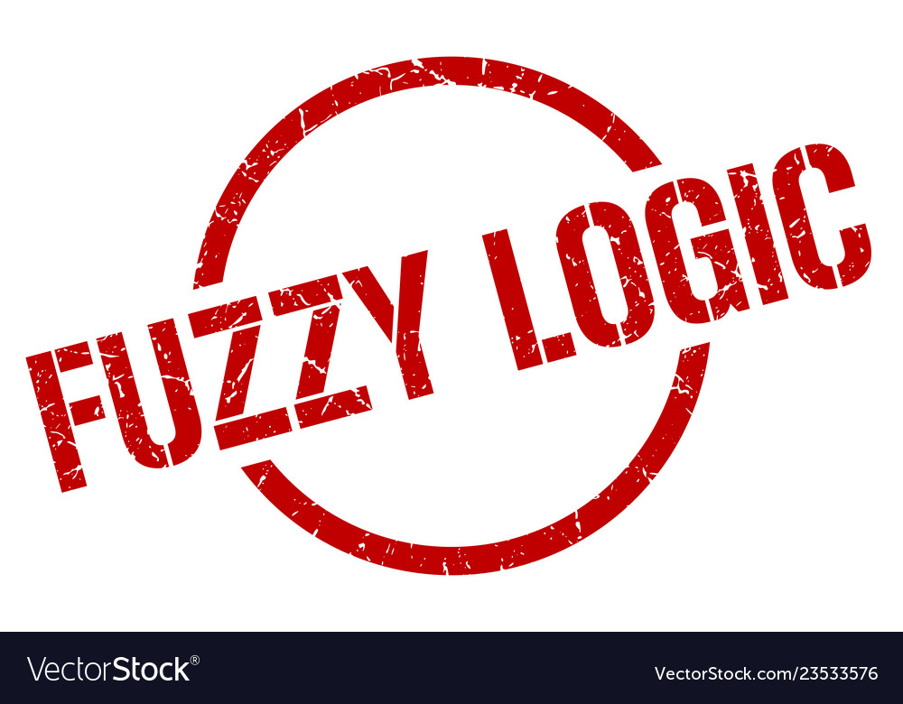 Fuzzy logic stamp Royalty Free Vector Image - VectorStock