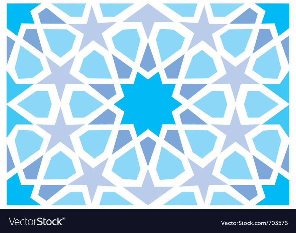 Geometric interlaced pattern Royalty Free Vector Image