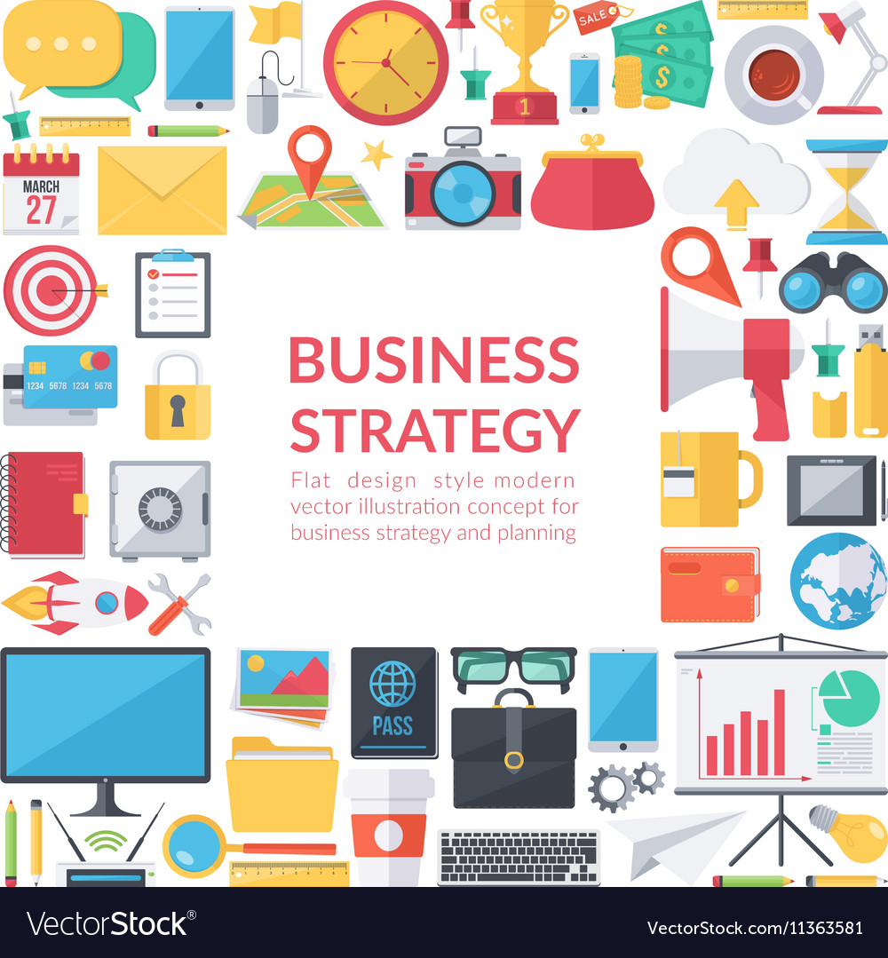 Abstract frame composition Royalty Free Vector Image