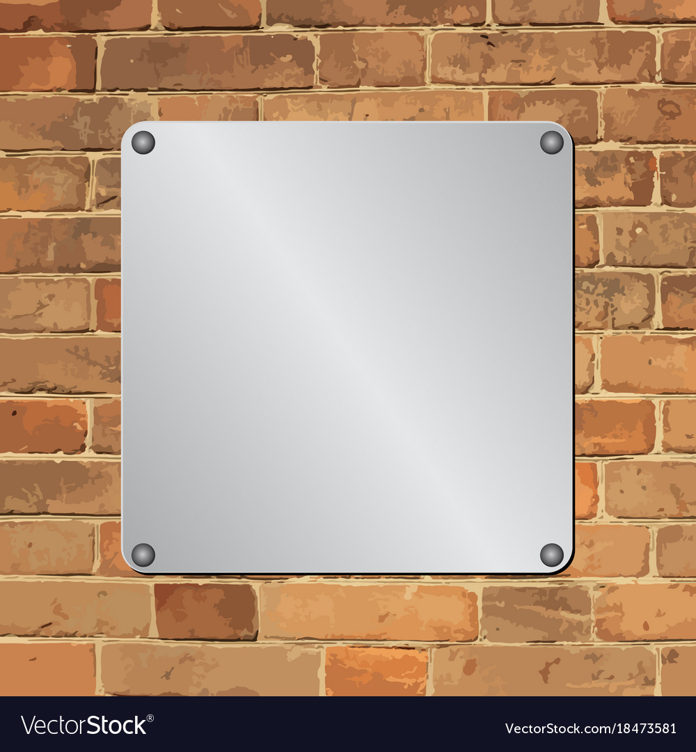 Plaque Royalty Free Vector Image - VectorStock