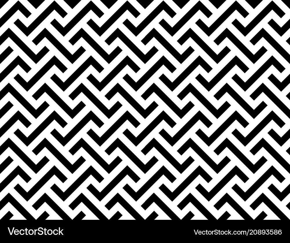 Abstract geometric seamless pattern line Vector Image