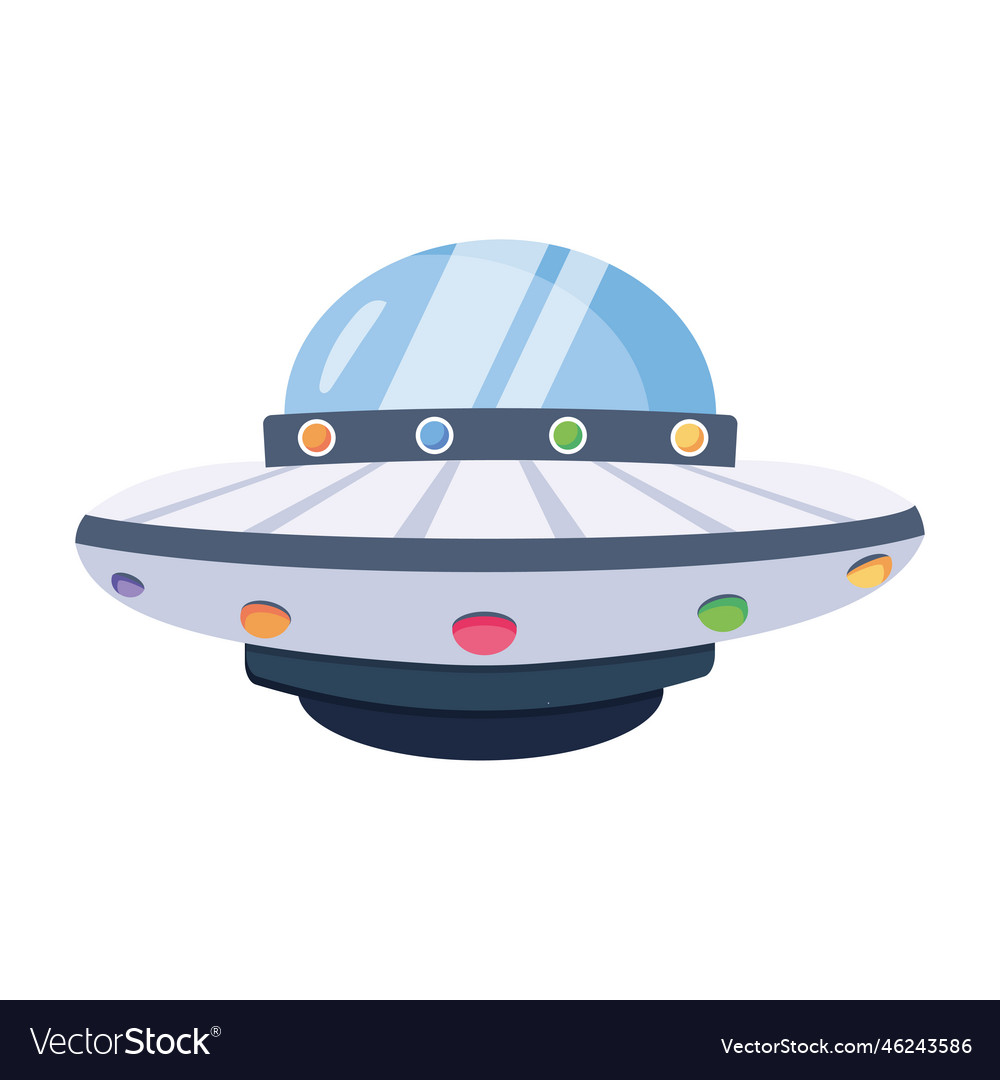 Alien ship Royalty Free Vector Image - VectorStock