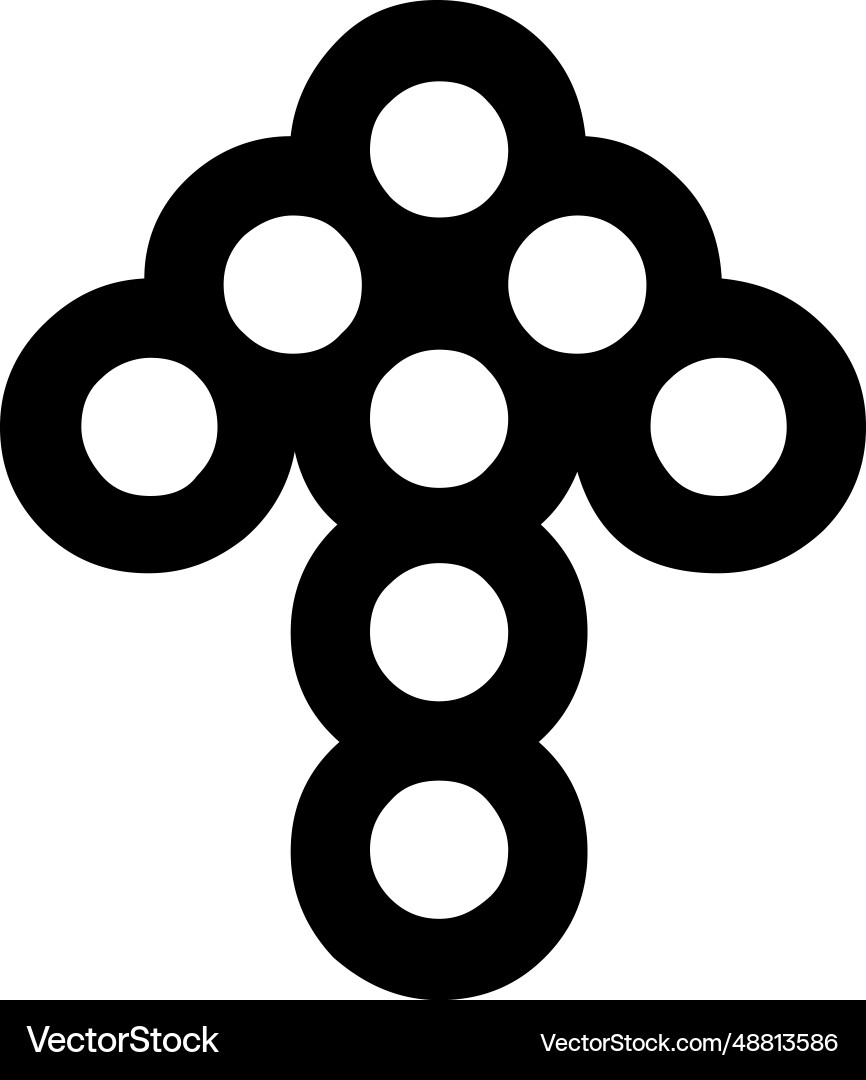 Minimalist various black icon for daily use Vector Image