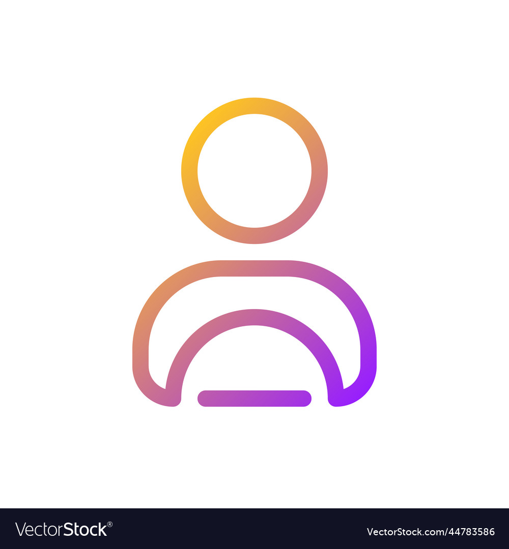 Professional driver pixel perfect gradient linear Vector Image