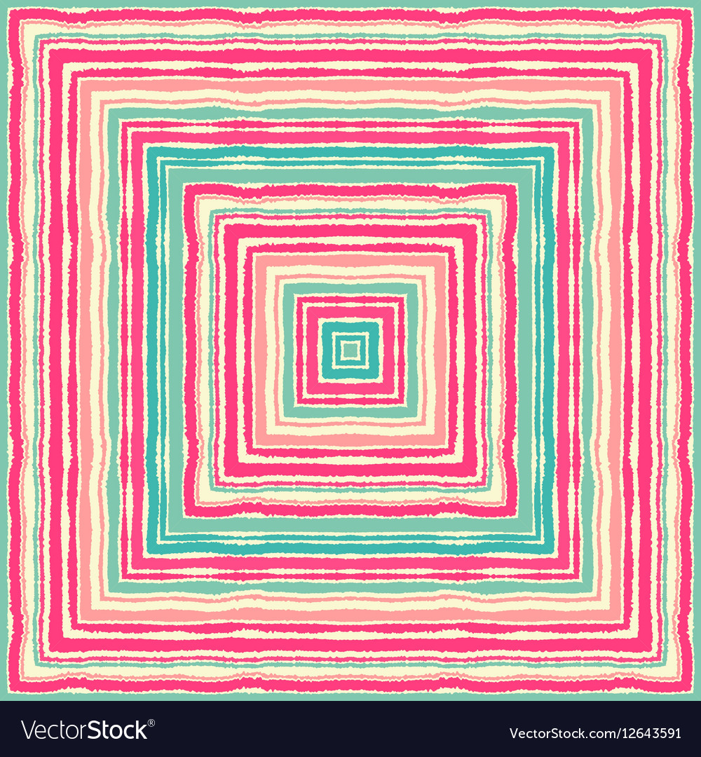 Seamless striped rectangle ornamental pattern Vector Image