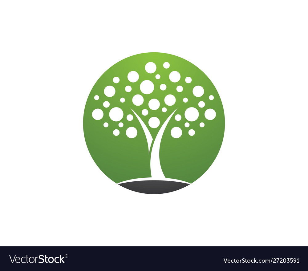 Tree symbol icon Royalty Free Vector Image - VectorStock